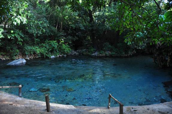 A incrível nascente do menor rio do mundo, em Azuis, distrito de Aurora ...