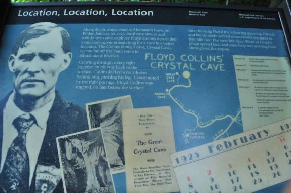 A trágica história de Floyd Collins na Cvaerna de Cristal, no Mammoth ...