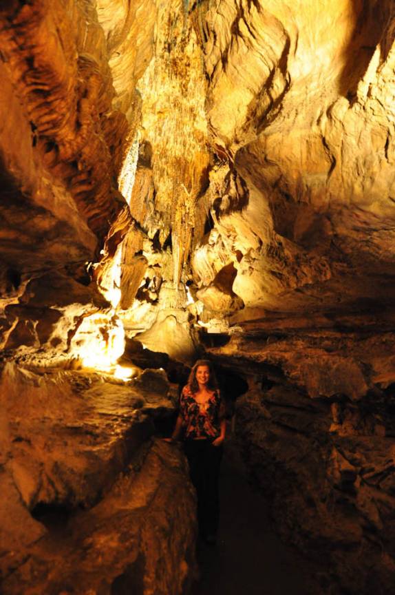 Visitando Ruby Falls, na Georgia - EUA
